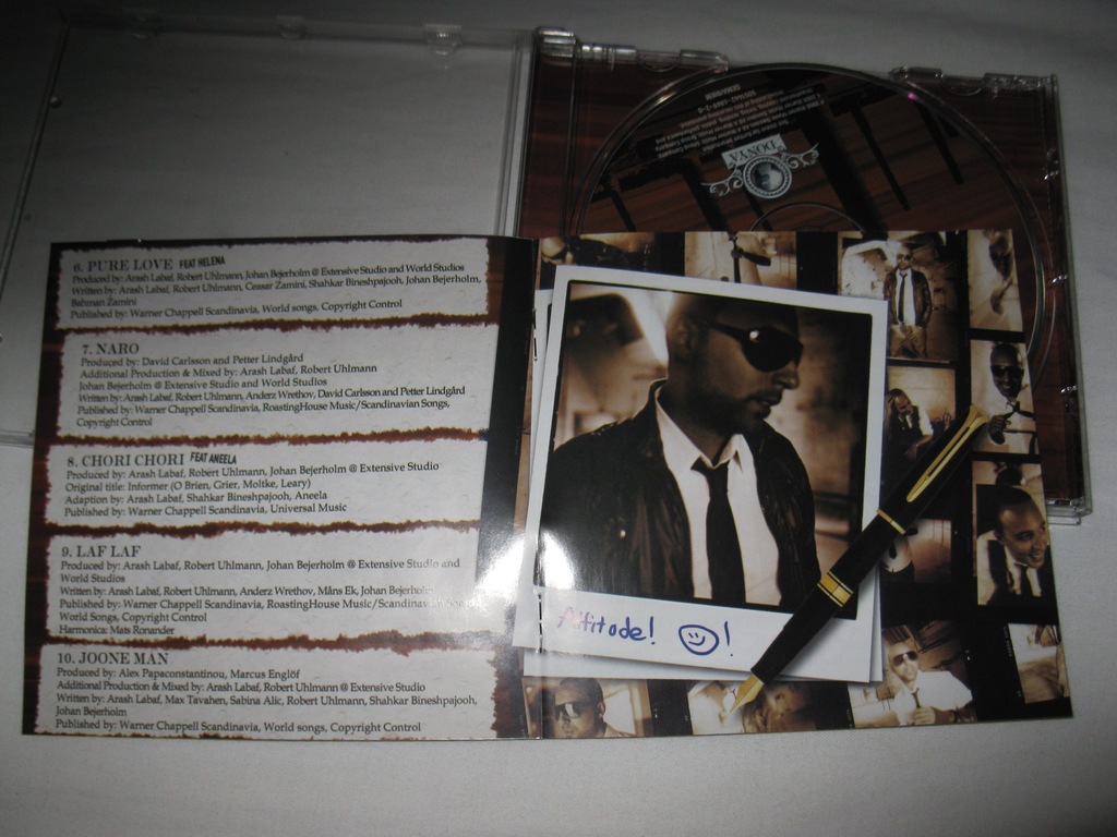 ARASH płyta CD DONYA - 2008 Warner Music EU - NOWA - 7201419533 ...