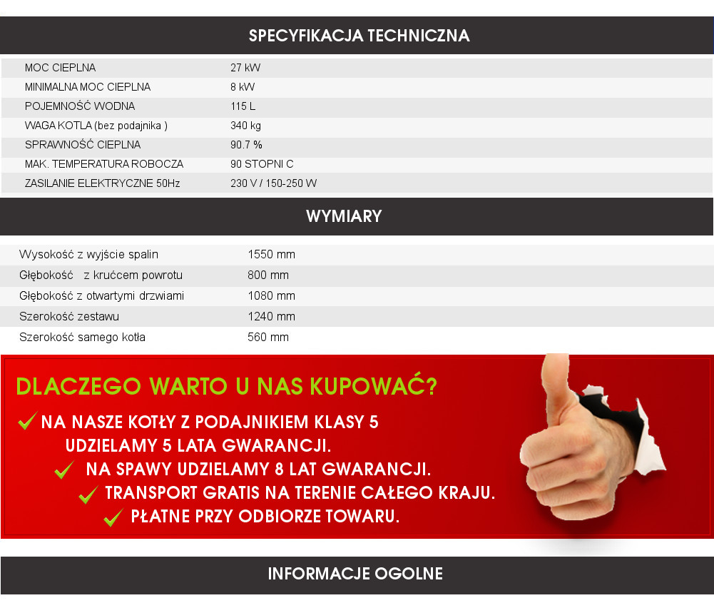 KOCIOŁ KLASA 5 Z PODAJNIKIEM PIEC EKOGROSZEK 8-27 - 7446144593 ... KOCIOŁ KLASA 5 Z PODAJNIKIEM PIEC EKOGROSZEK 8-27 - 7446144593 ...