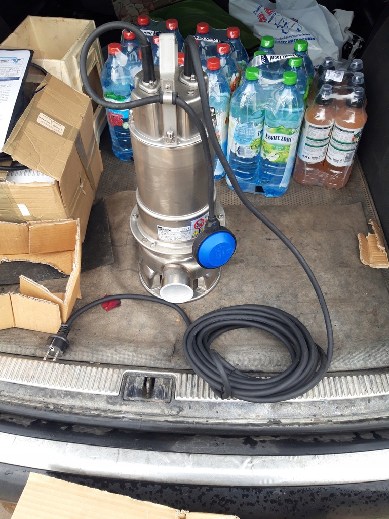 Pompa zatapialna wody brudnej EBARA DW M VOX 150 - 7469520358 - oficjalne archiwum Allegro