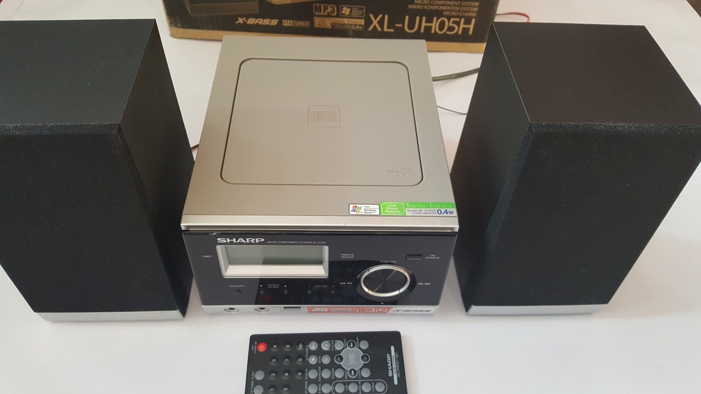 Mini wieża SHARP XL-UH05H pilot - 7708500705 - oficjalne archiwum Allegro