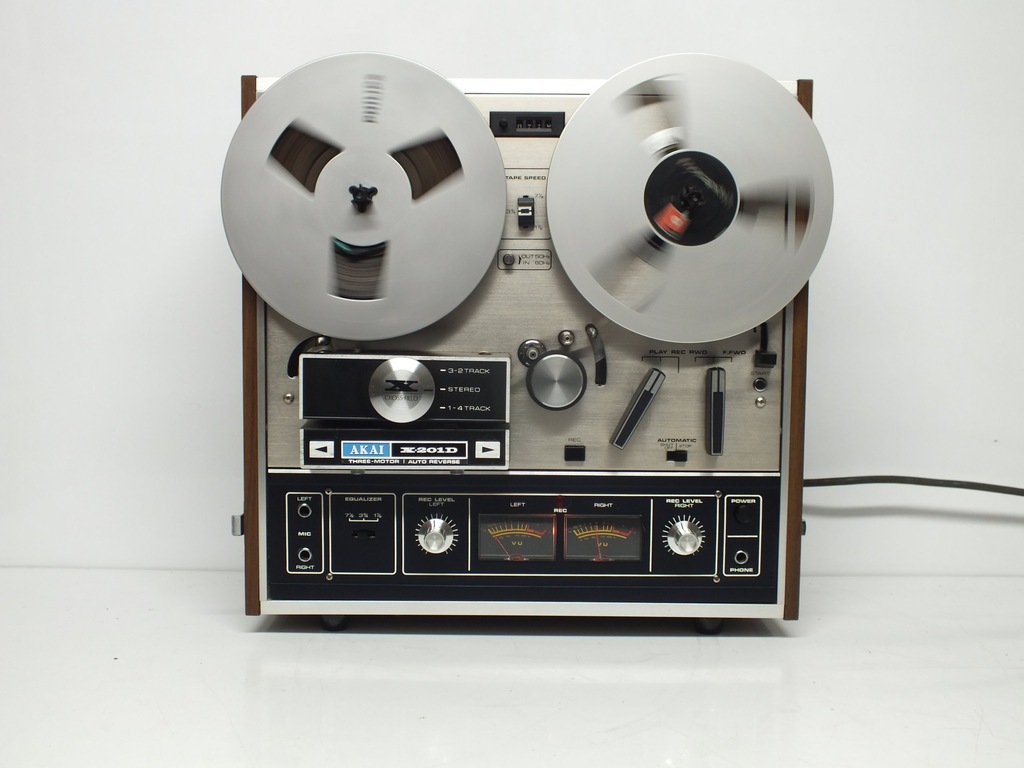 Magnetofon szpulowy Akai X-201D GW Paragon (2) - 7149304690 - oficjalne archiwum Allegro