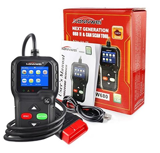 Skaner diagnostyczny KONNWEI KW680 OBD2 II - 7338456474 - oficjalne ...