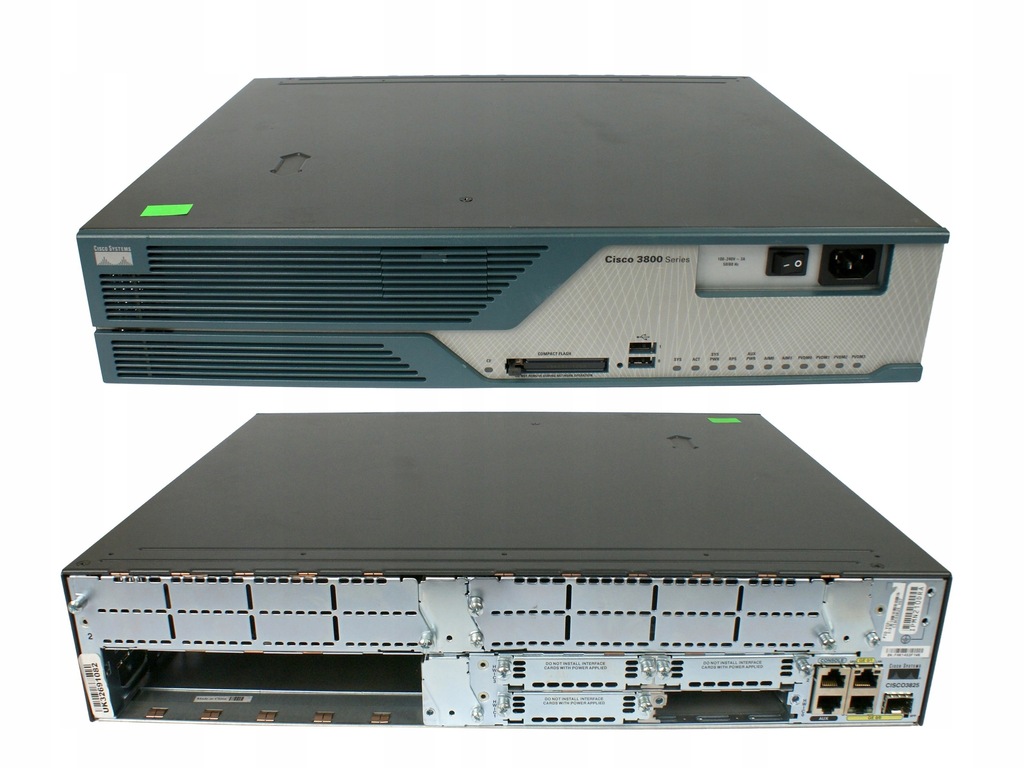 CISCO 3825 V07 Integrated Services Router - 7402064712 - oficjalne ...