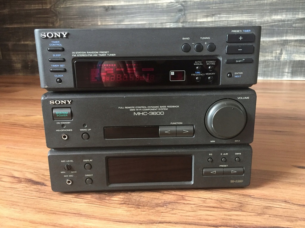 WIEZA SONY MHC-3600 - 7585731421 - oficjalne archiwum Allegro