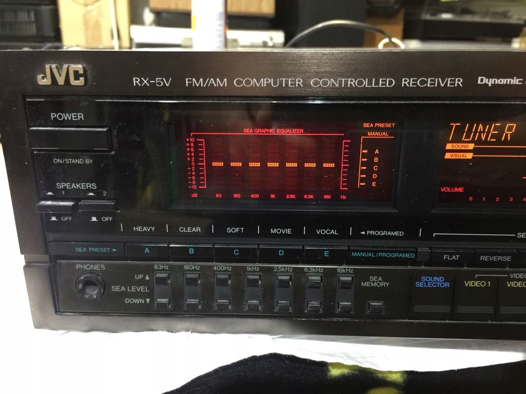JVC RX-5VBK receiver, wzmacniacz, amplituner - 7738745495 - oficjalne ...