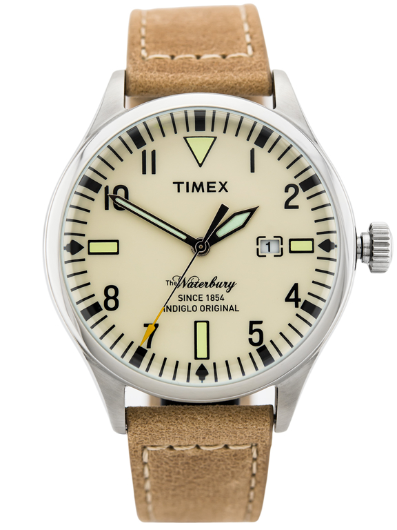 MĘSKI ZEGAREK TIMEX TW2P83900 WATERBURY INDIGLO - 7410928708 - oficjalne archiwum Allegro