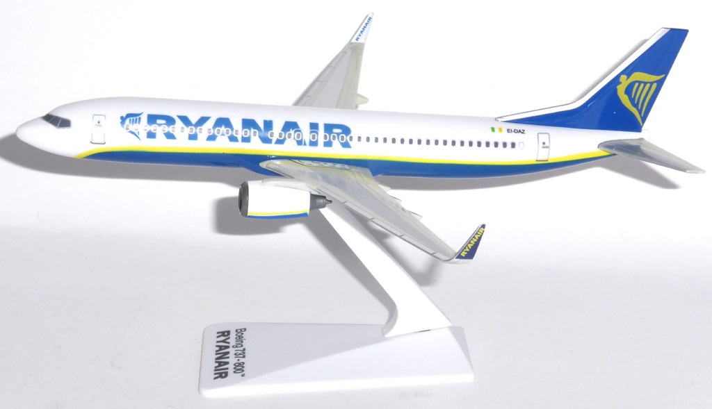 Ryanair Boeing 737-800 model samolotu plastikowy - 7181549133 ... Ryanair Boeing 737-800 model samolotu plastikowy - 7181549133 ...
