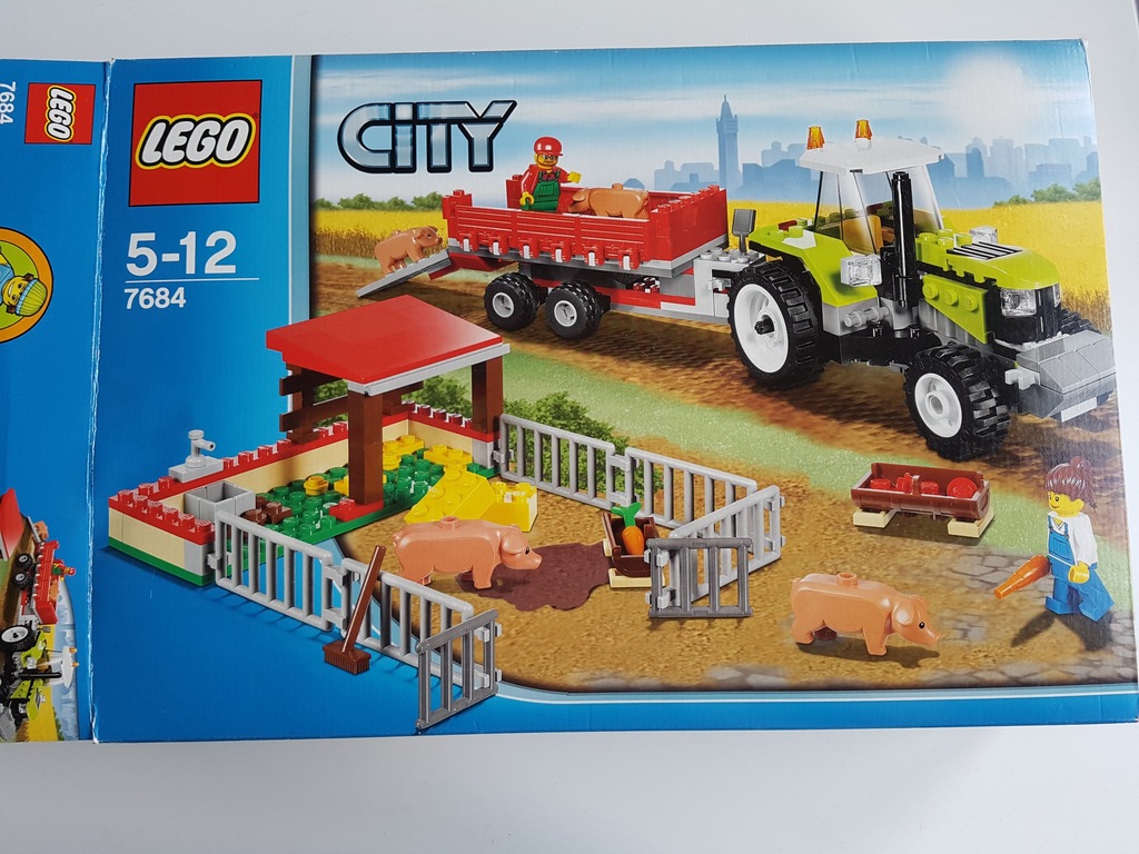 LEGO CITY 7684 - Hodowla Świń i Traktor (z2) - 7083106197 - oficjalne ...