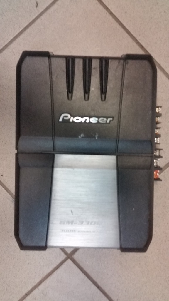 Wzmacniacz samochodowy PIONEER GM-3300T 2 kanały - 7260796043 - oficjalne archiwum Allegro