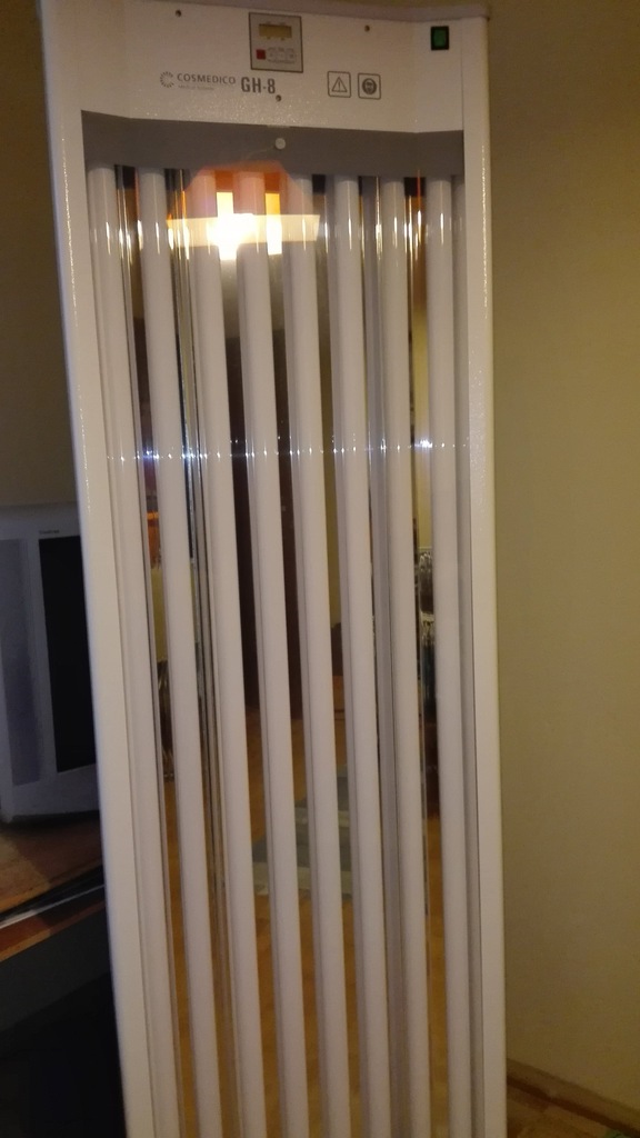 Lampa Cosmedico GH-8 UVB 311nm łuszczyca AZS atopo - 7105264996 - oficjalne archiwum Allegro