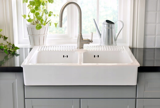 Zlew zlewozmywak IKEA DOMSJO dwukomorowy nowy - 6808783494 - oficjalne ...