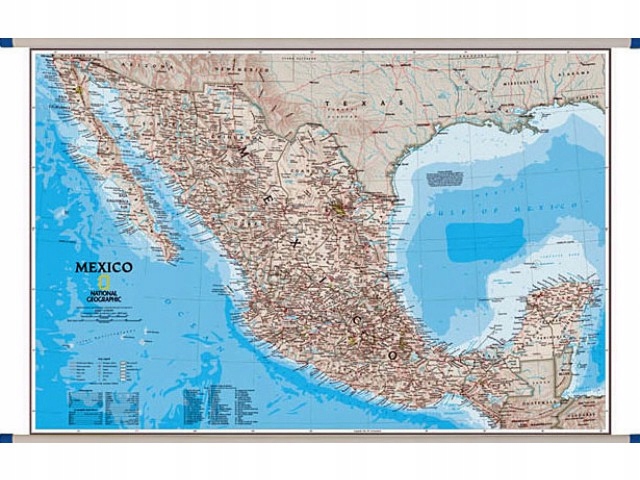 MEKSYK MAPA ŚCIENNA POLITYCZNA LAMINOWANA NG - 7526786090 - oficjalne ...