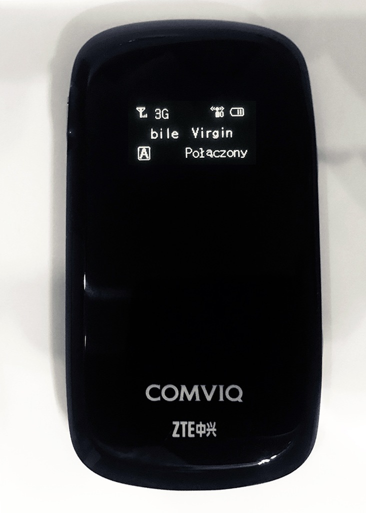 ROUTER WiFi ZTE MF60 21M WSZYSTKIE SIECI FVAT 23% - 7434521268 ...