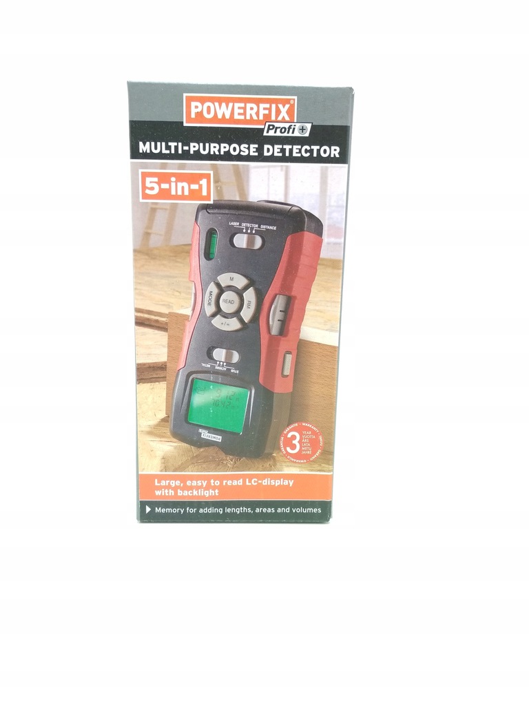 Wielofunkcyjny detektor POWERFIX 5 w 1 - 7577344906 - oficjalne ...