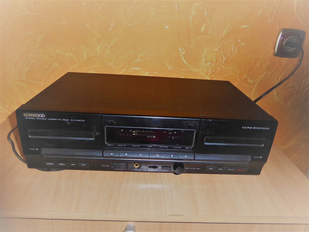 Deck Magnetofon Dwukasetowy Kenwood Kx W4070 7550577583 Oficjalne