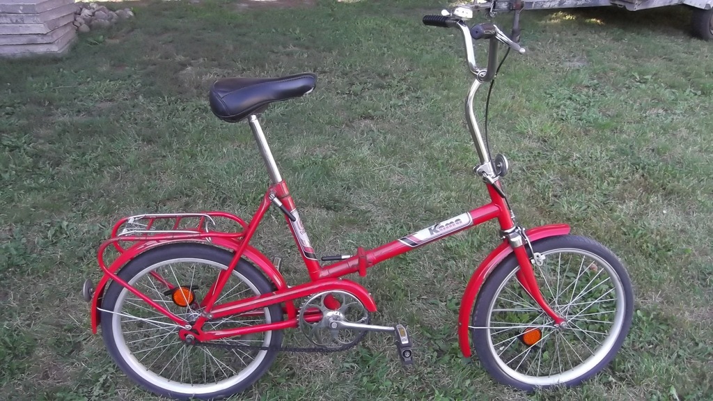 ROWER ROSYJSKI SKŁADAK KAMA KOŁA 20-RP.1988-IDEAŁ - 6944370204 ...