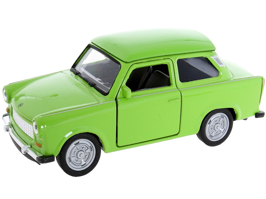 Trabant 601 Metalowy Model 1:34 Welly Auto Figurka - 6779167141 ...