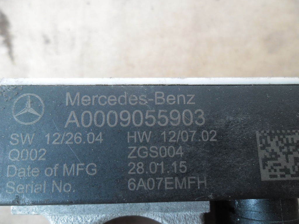 KLEMA MINUSOWA PRZEWÓD W205 2.2 CDI A0009055903 - 6930738459 ...