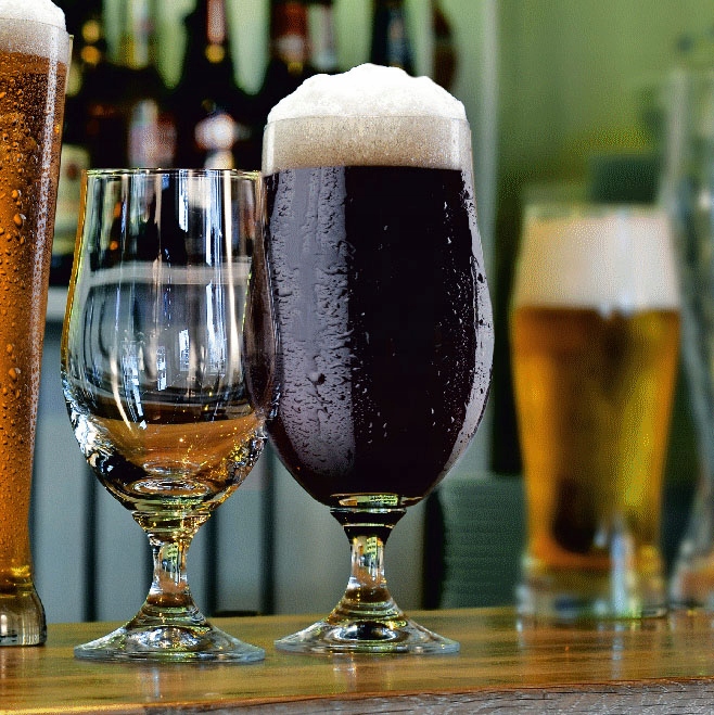 Pokale kufle szklanki do piwa KROSNO 500 ml LAGER - 7316308900 - oficjalne archiwum Allegro