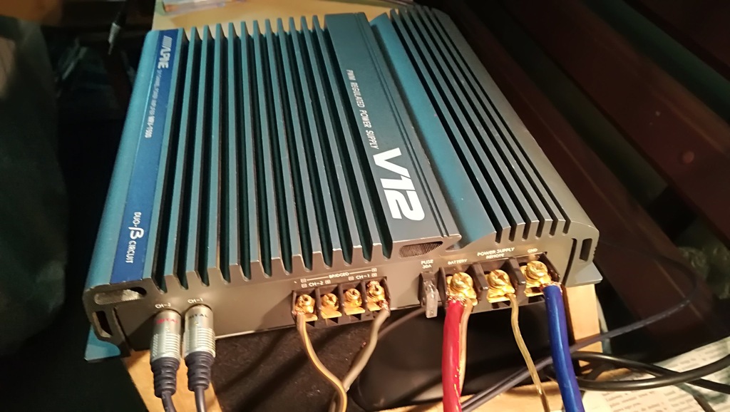 Wzmacniacz Alpine V12 MRV-T500 Idealny - 7209848489 - oficjalne archiwum Allegro