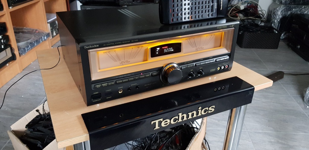 AMPLITUNER TECHNICS SA-TX30 UNIKAT PILOT ORYGINAŁ! - 7182617586 ...