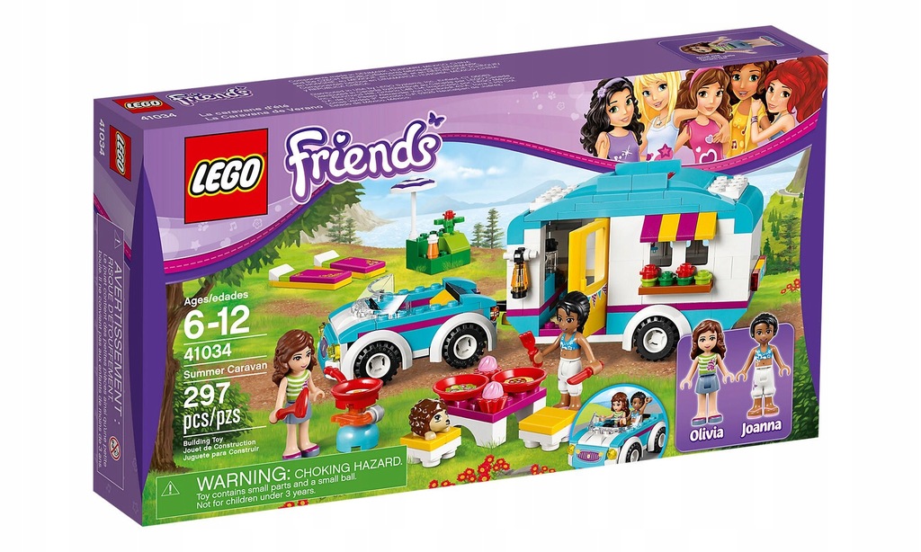 LEGO Friends 41034 letni kamping + PUDEŁKO - 7731873197 - oficjalne ...