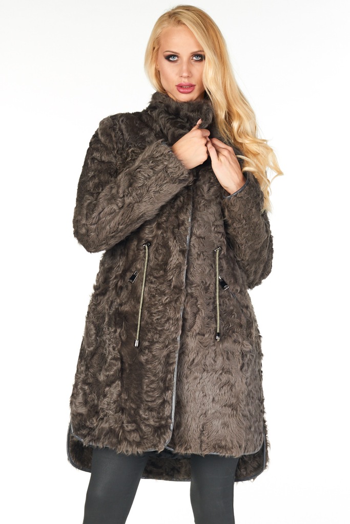 FUTRO KURTKA Z KOZIC kl karakuł karakuły NOWOŚĆ - 6977955699 ...