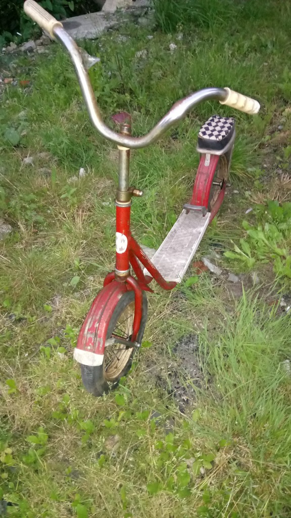 Rower rowerek skuter Mw Prl Vintage Motorek Unikat - 7471885280 ...