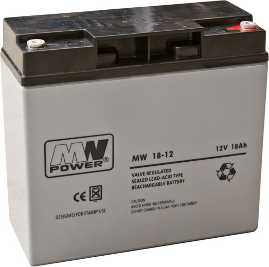 AKUMULATOR MPL MWS 12V 18AH UPS ALARM ZASILACZ BUF - 6875645415 - oficjalne archiwum Allegro