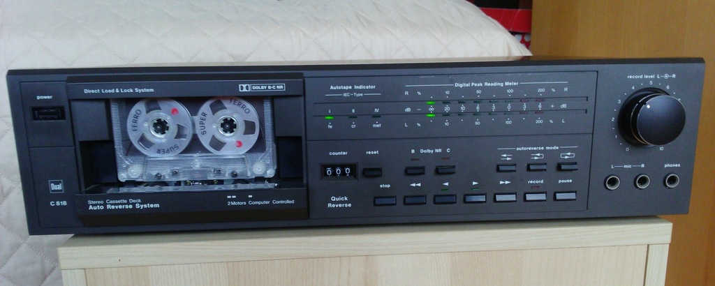 Magnetofon Deck DUAL C818, nowy pasek - 7765778559 - oficjalne archiwum ...