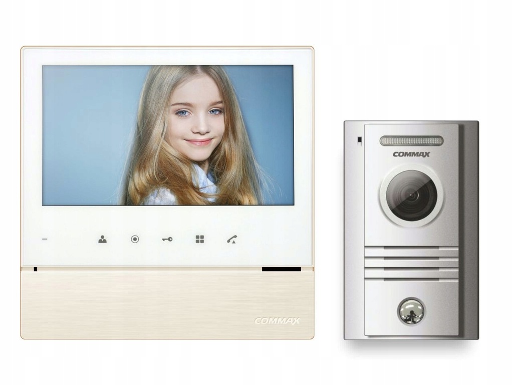 CDV-70H WHITE/DRC-40K Wideodomofon COMMAX - 7528700133 - oficjalne ...