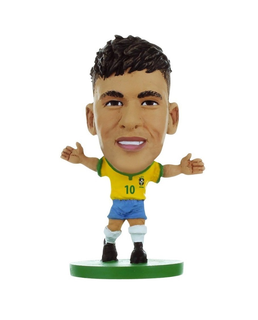 SoccerStarz Figurka Neymar Brazylia - 7303492507 - oficjalne archiwum Allegro