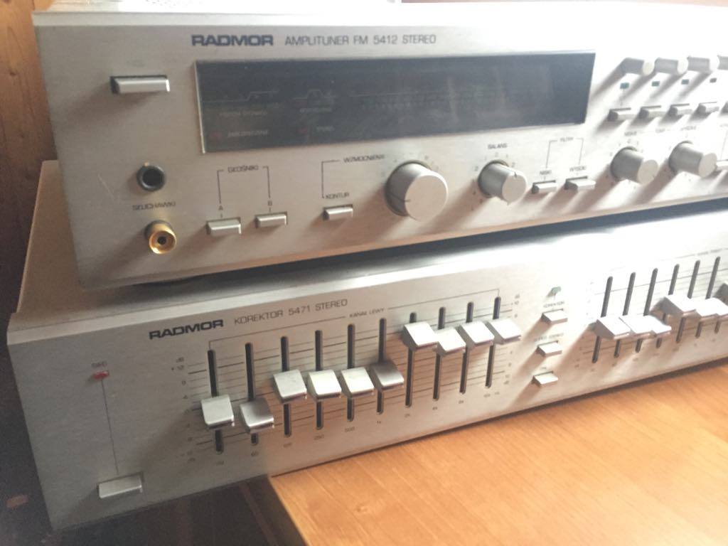 Zestaw Unitra radmor korektor 5471 i radmor 5412 - 7081297259 ...