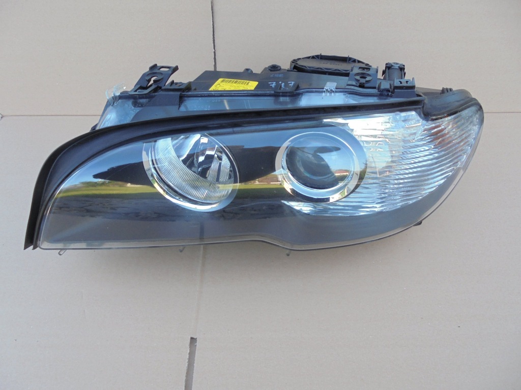 Lampa przód lewa BMW E46 coupe cabrio 02-06 - 7125017096 - oficjalne archiwum Allegro