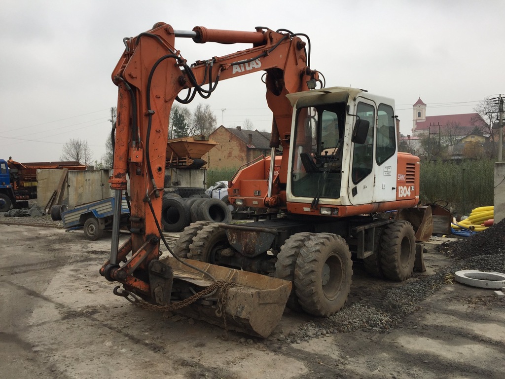 Koparka kołowa ATLAS 1304 - 7091713643 - oficjalne archiwum Allegro