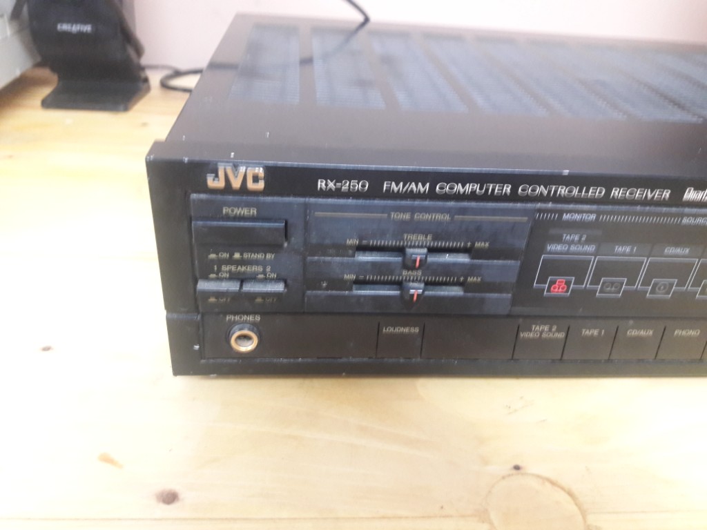 JVC RX-250 uszkodzony - 7572978773 - oficjalne archiwum Allegro