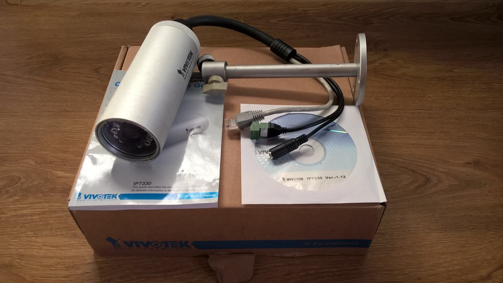 Zewn kamera IP Vivotek IP7330 VGA POE IR dzień/noc - 7047351455 ...