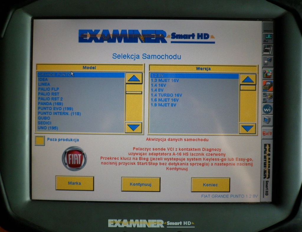 Examiner Smart HD Software 9.0 Fiat Alfa Lancia - 7298601774 ...