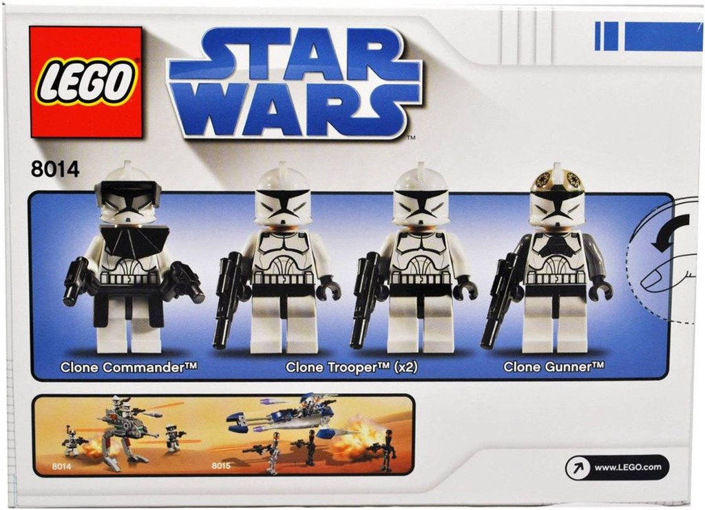 LEGO Star Wars Clone Walker Battle 8014 UNIKAT!!! - 7195794140 ...