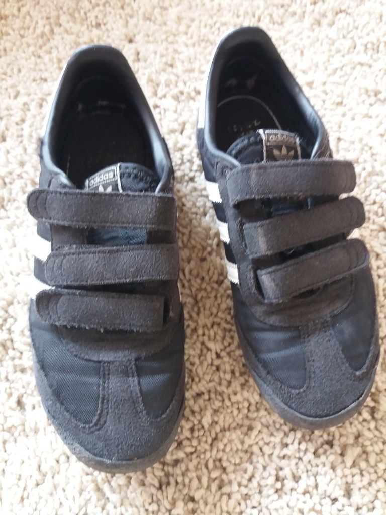 adidasy czarno białe buty adidas dragon 35 rzepy - 7309800641 ...