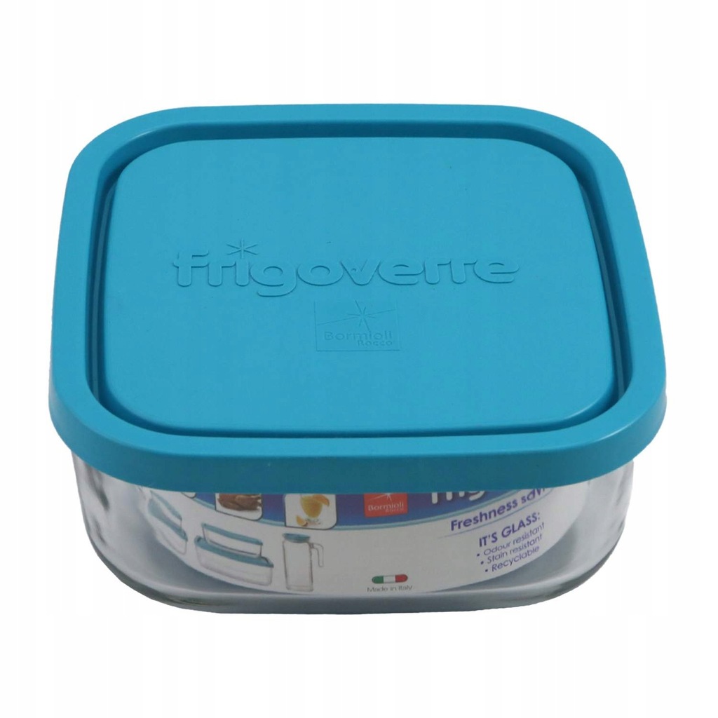 POJEMNIK SZKLANY Z POKRYWĄ FRIGOVERRE 19x19cm - 7546774576 - oficjalne ...