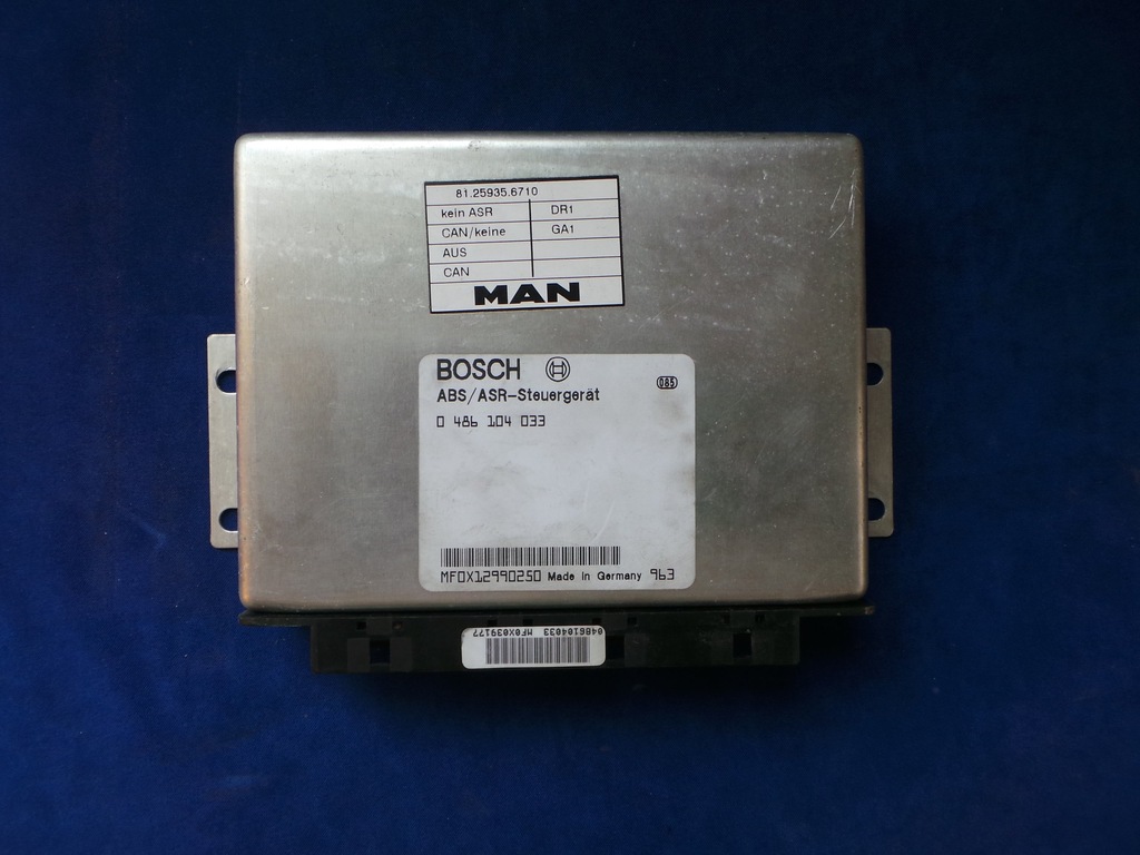 STEROWNIK ABS / ASR MAN 81259356710 0486104033 - 7380136217 - oficjalne ...