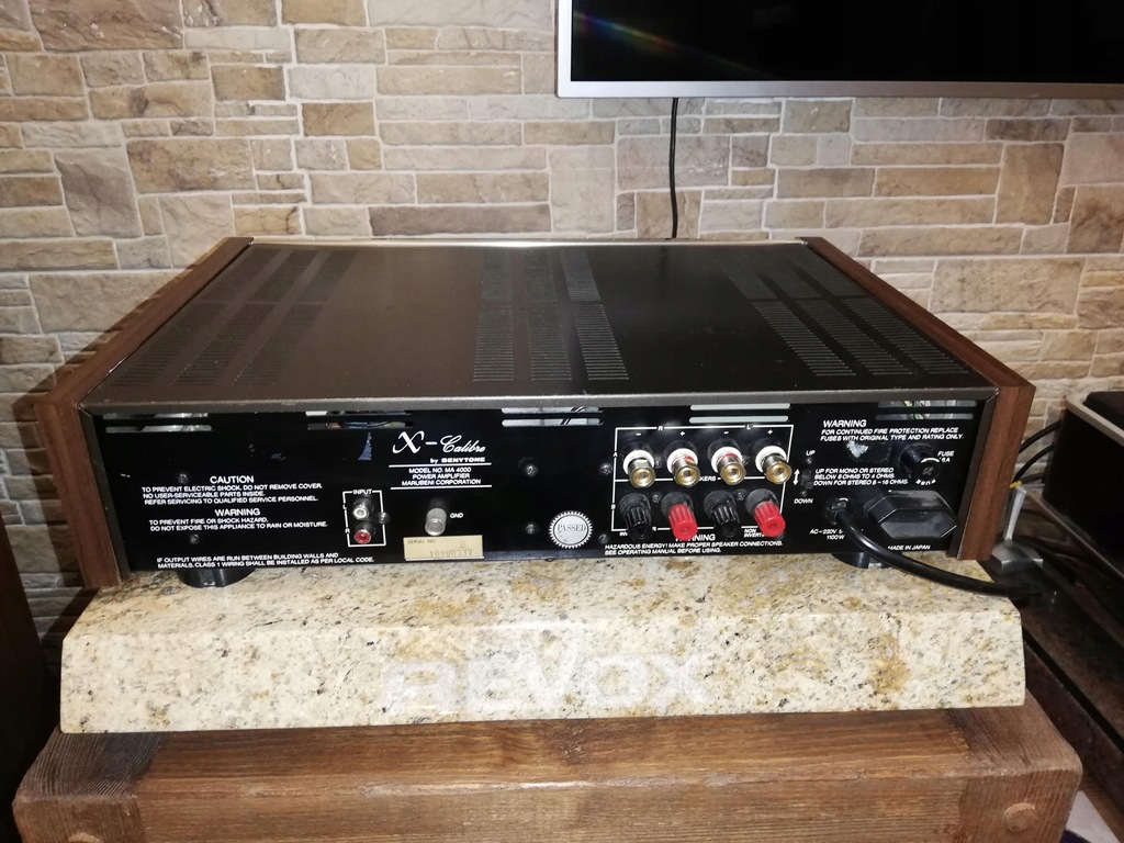 X-Calibre MA-4000 Benytone , GOLD , 1982 rok - 7707246931 - oficjalne archiwum Allegro