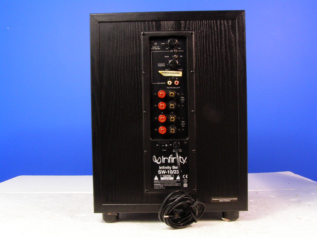__ INFINITY BETA SW-10/230 __ SUBWOOFER AKTYWNY - 7159419414 ...
