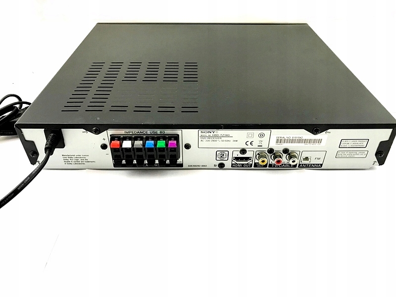 KINO DOMOWE SONY HBD-TZ140 5.1 - 7565847319 - oficjalne archiwum Allegro