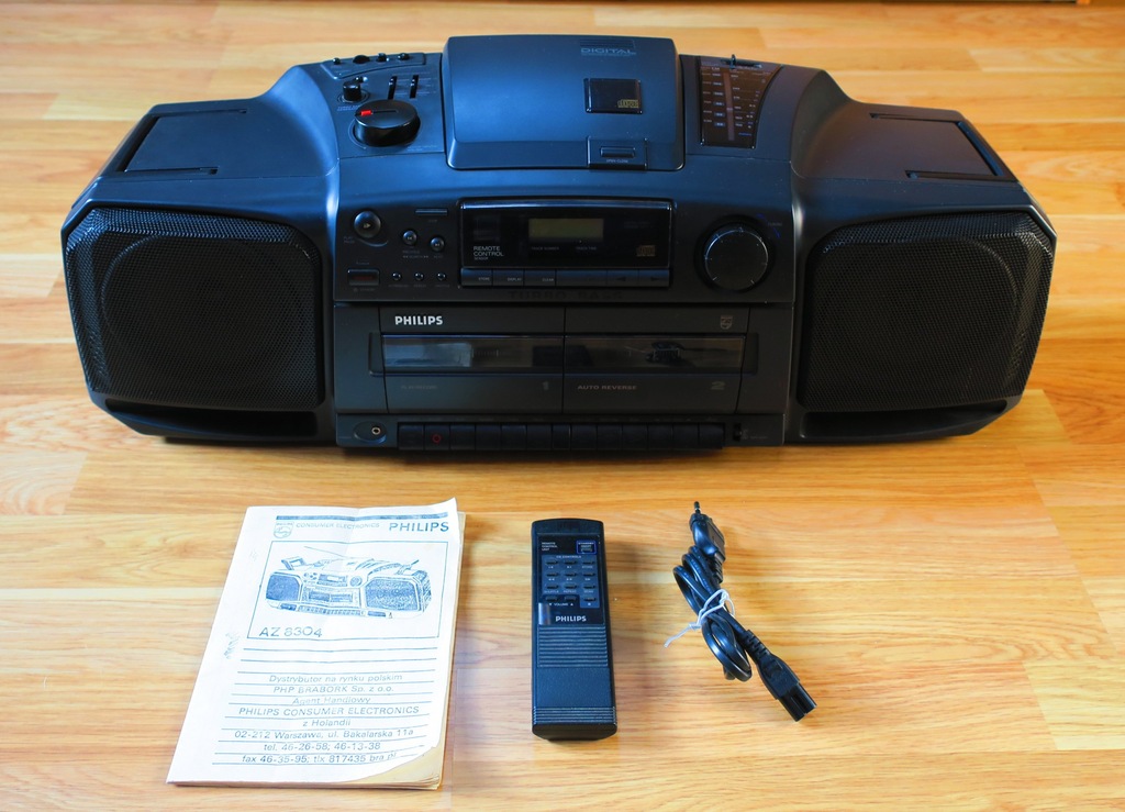 Ghettoblaster boombox PHILIPS AZ 8304 / 8404 pilot - 7229155390 ...