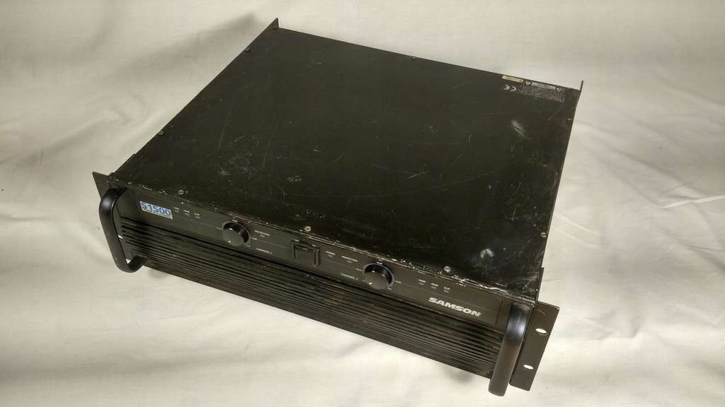 Samson S1500 KOŃCÓWKA MOCY WZMACNIACZ 2x750W 1500W - 7591999894 ...