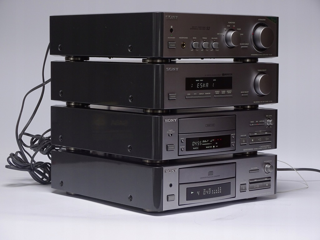 SONY TA-S2 ST-S1 TC-S1 CDP-S1 STAN BDB LICYTACJA - 7465661425 ...