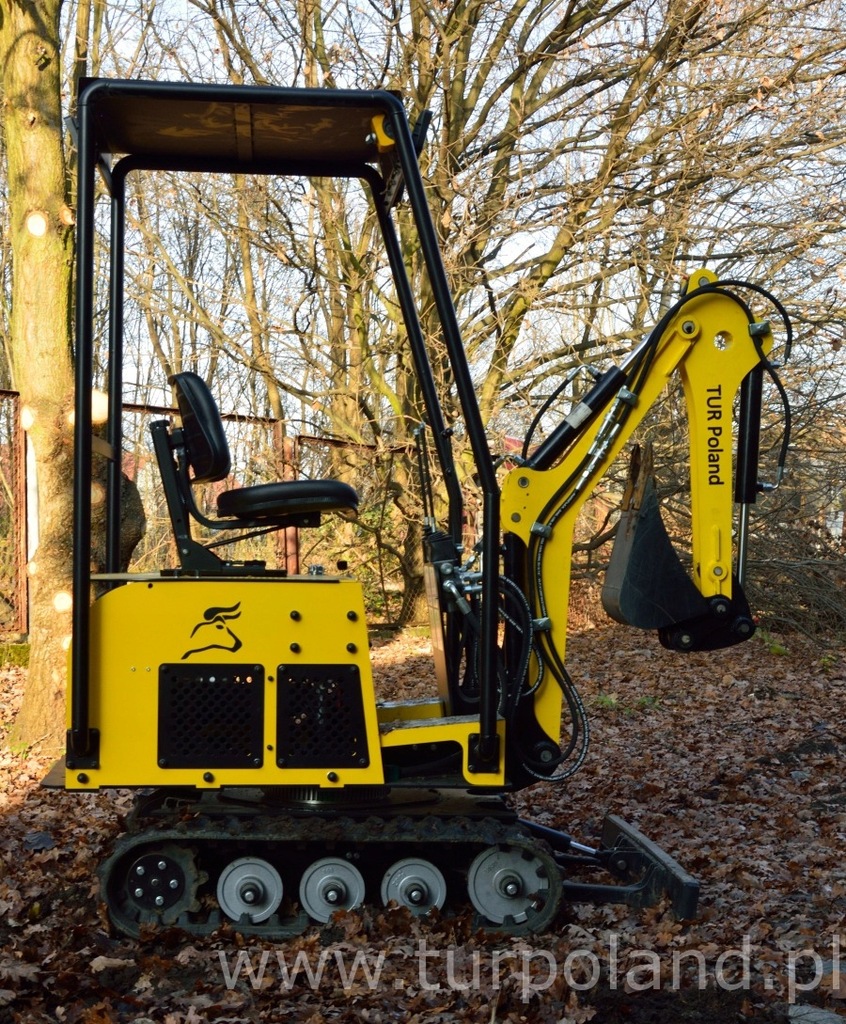 NOWA Minikoparka Tur Poland mini koparka V122 V360 - 7535754576 ...