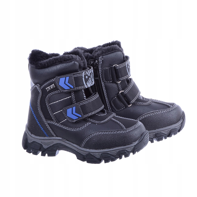 ŚNIEGOWCE CHŁOPIĘCE DZIECIĘCE A2751 ZIMOWE BUTY 38 - 7617334102 - oficjalne archiwum Allegro
